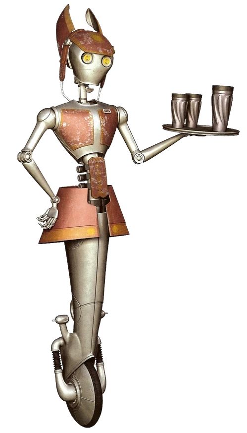 WA-7 waitress droid | Wookieepedia | Fandom