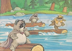 Log riding | Wookieepedia | Fandom