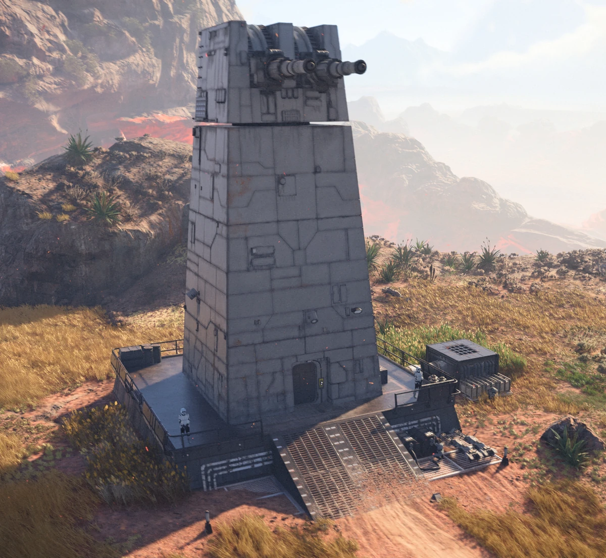 Imperial Comm Station's West Turbolaser | Wookieepedia | Fandom