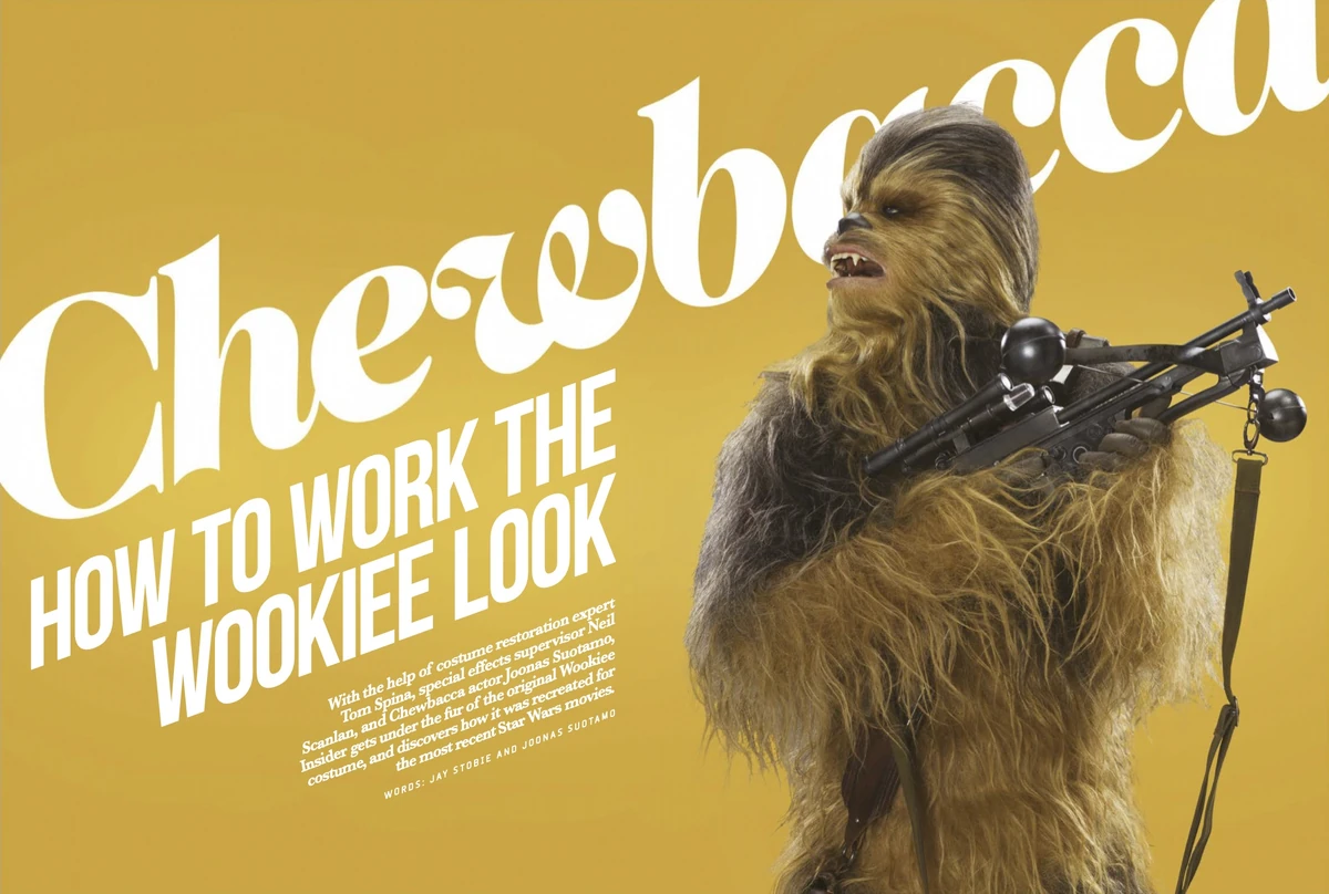 Chewbacca: How to Work the Wookiee Look | Wookieepedia | Fandom