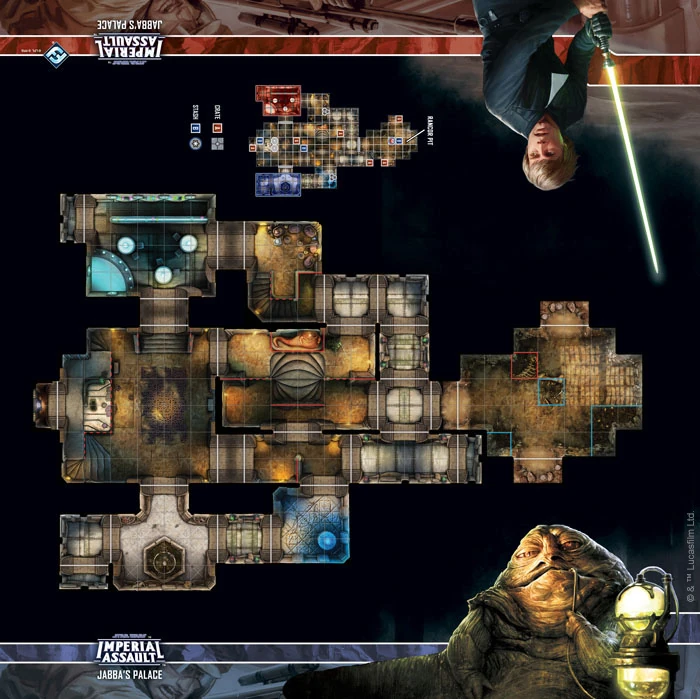 Jabba's Palace Skirmish Map | Wookieepedia | Fandom
