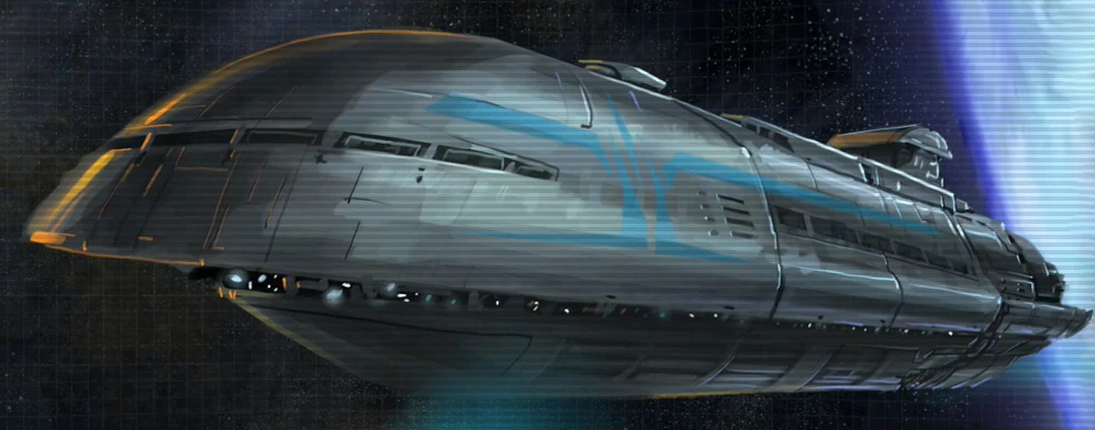 Star Wars Republic Transport Ship Erik Frobom Clone Wars Materiel