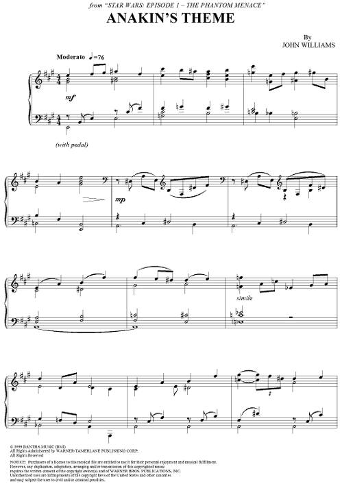 Anakin's Theme | Wookieepedia | Fandom