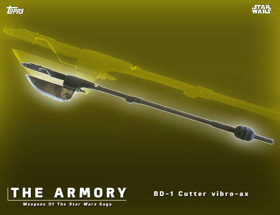 BD-1 Cutter Vibro-ax - The Armory | Star Wars: Card Trader Wiki | Fandom