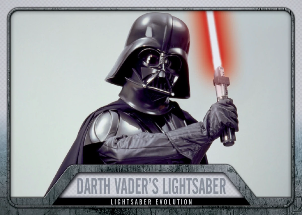 Evolution Lightsaber - Darth Vader | Star Wars: Card Trader Wiki | Fandom