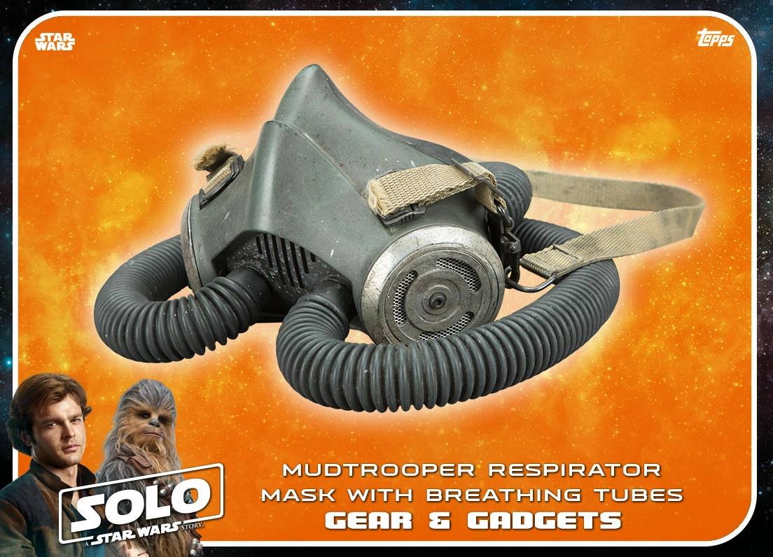 Mudtrooper Respirator Mask with Breathing Tubes - Solo: A Star Wars ...