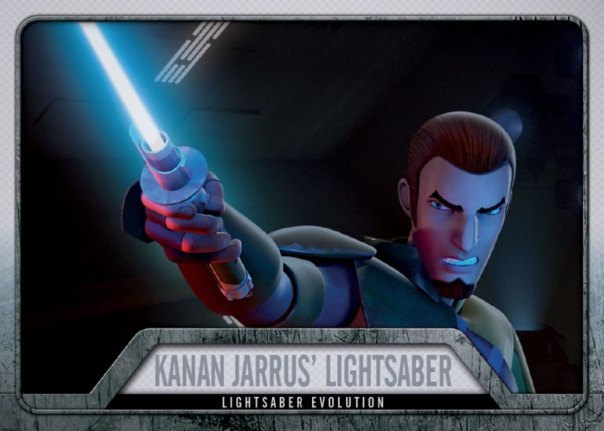 Evolution Lightsaber - Kanan Jarrus | Star Wars: Card Trader Wiki | Fandom