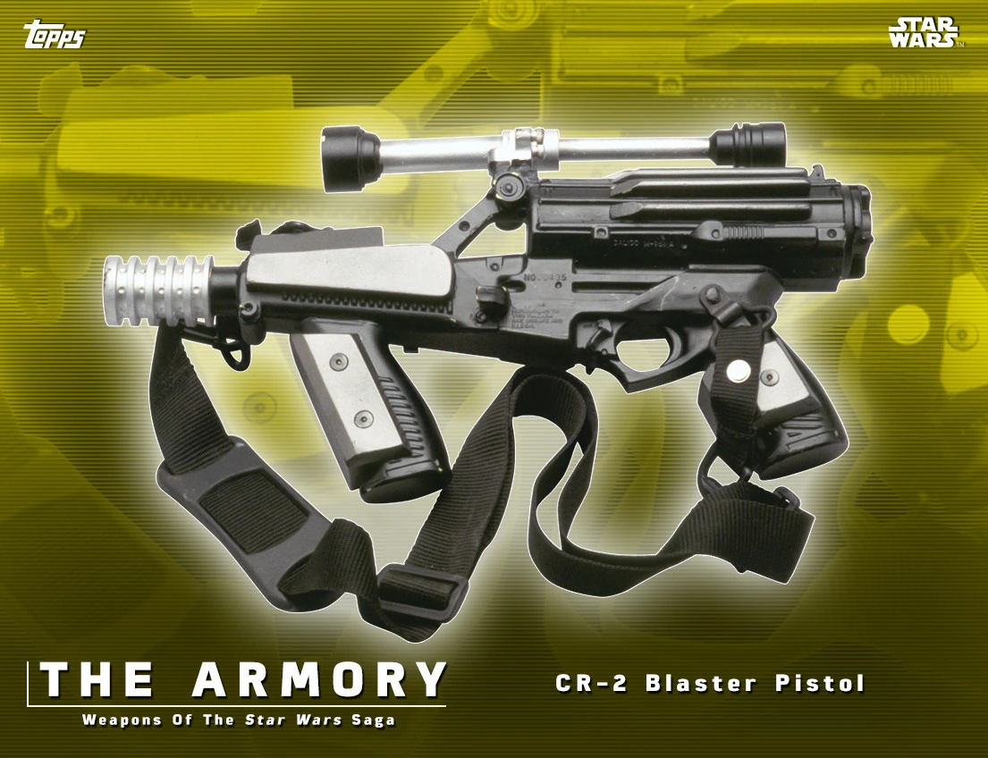 CR-2 Blaster Pistol - The Armory | Star Wars: Card Trader Wiki | Fandom