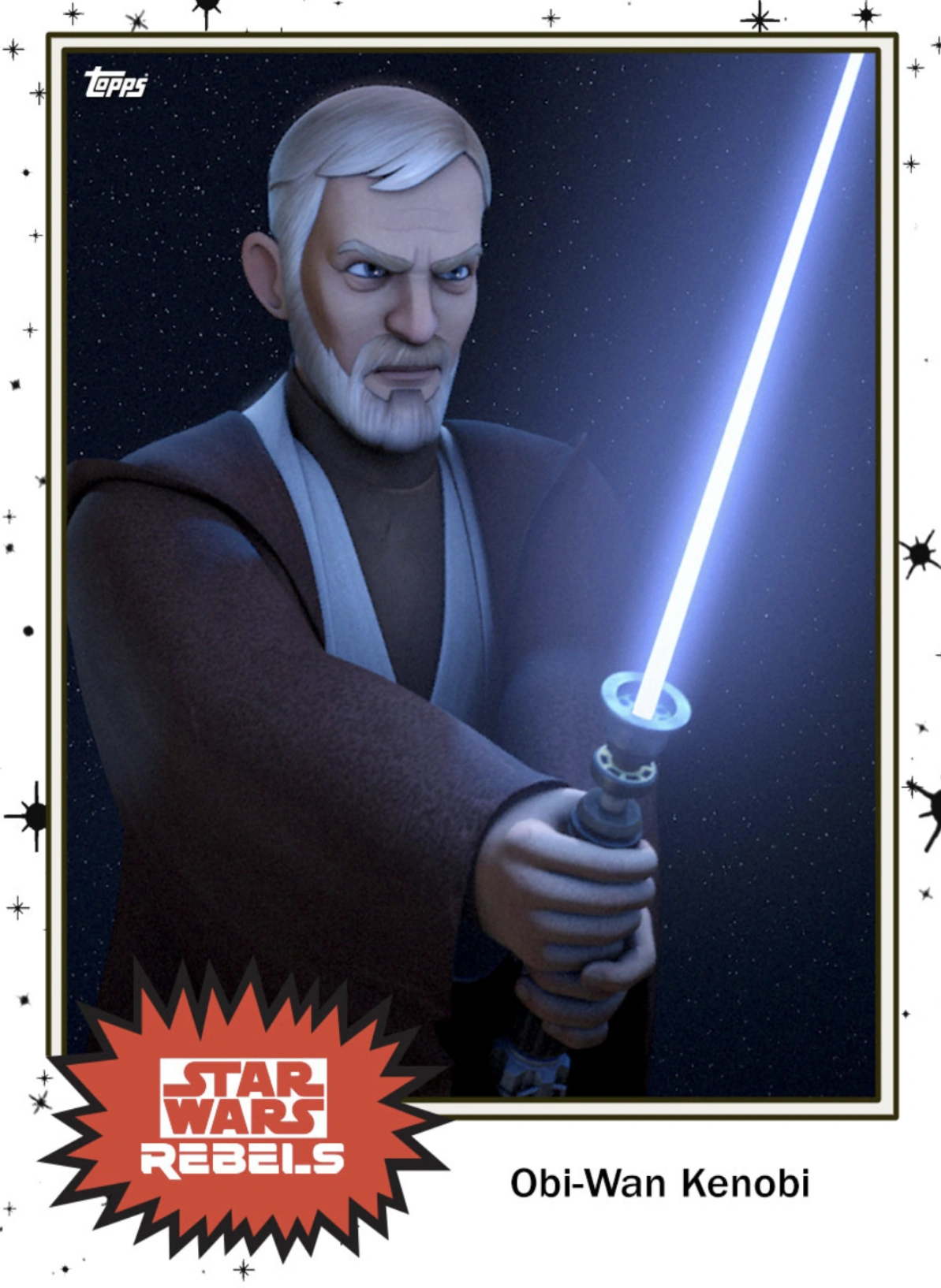 Obi-Wan Kenobi - Base Series 4 - Rebels | Star Wars: Card Trader Wiki ...