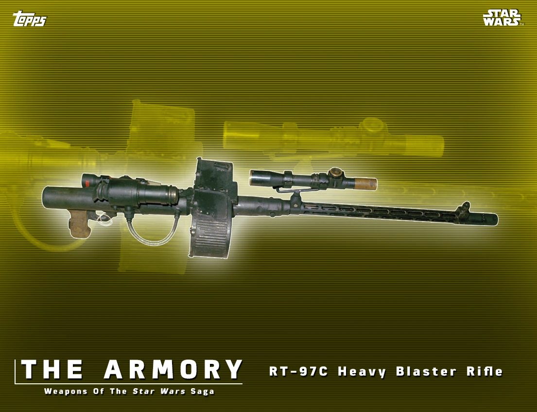 RT-97C Heavy Blaster Rifle - The Armory | Star Wars: Card Trader Wiki ...
