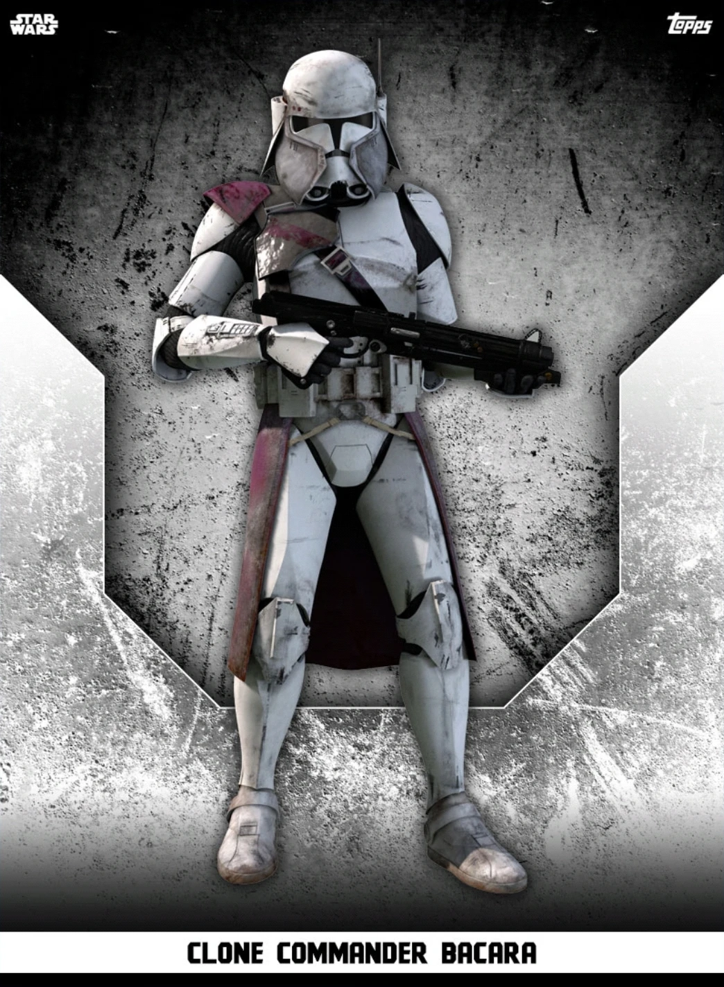Clone Commander Bacara - Rank & File | Star Wars: Card Trader Wiki | Fandom