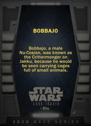Bobbajo - 2020 Base Series 2 | Star Wars: Card Trader Wiki | Fandom