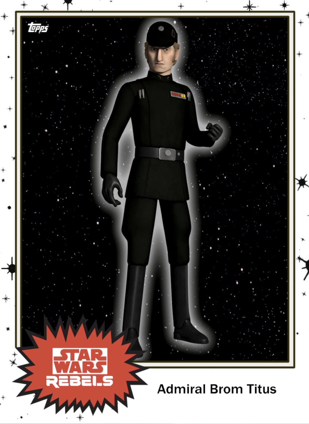 Admiral Brom Titus - Base Series 4 - Rebels | Star Wars: Card Trader ...