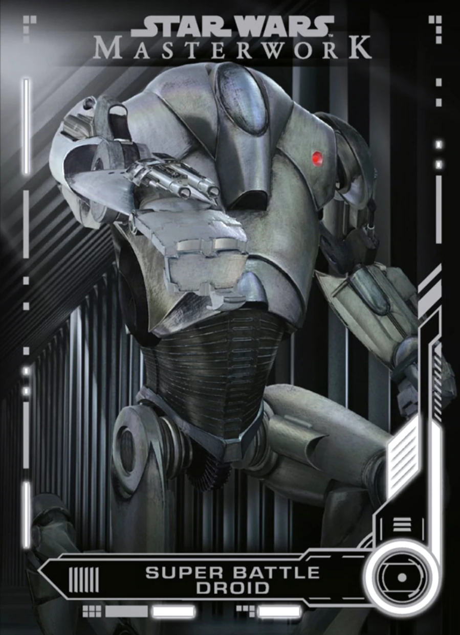 Super Battle Droid - Star Wars: Masterwork - Base | Star Wars: Card ...