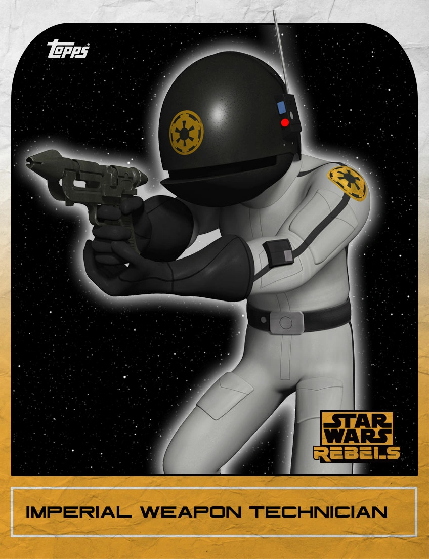 Imperial Weapon Technician - Star Wars Rebels: Retro | Star Wars: Card ...