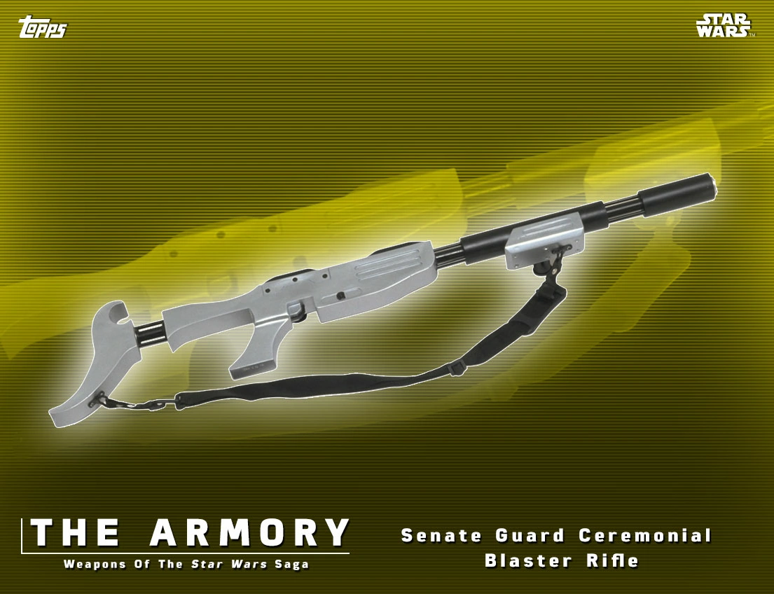 Senate Guard Ceremonial Blaster Rifle - The Armory | Star Wars: Card ...