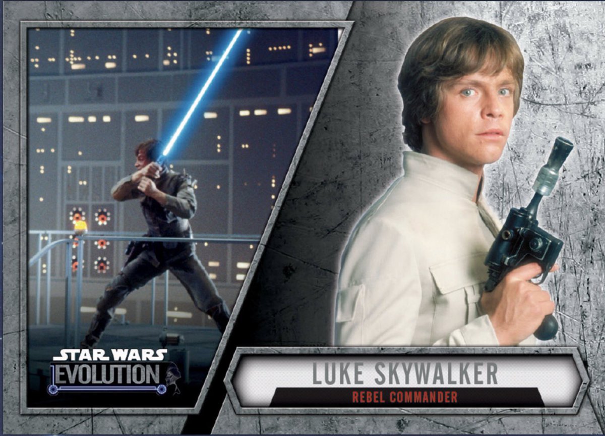 Luke Skywalker - Rebel Commander - Evolution | Star Wars: Card Trader ...