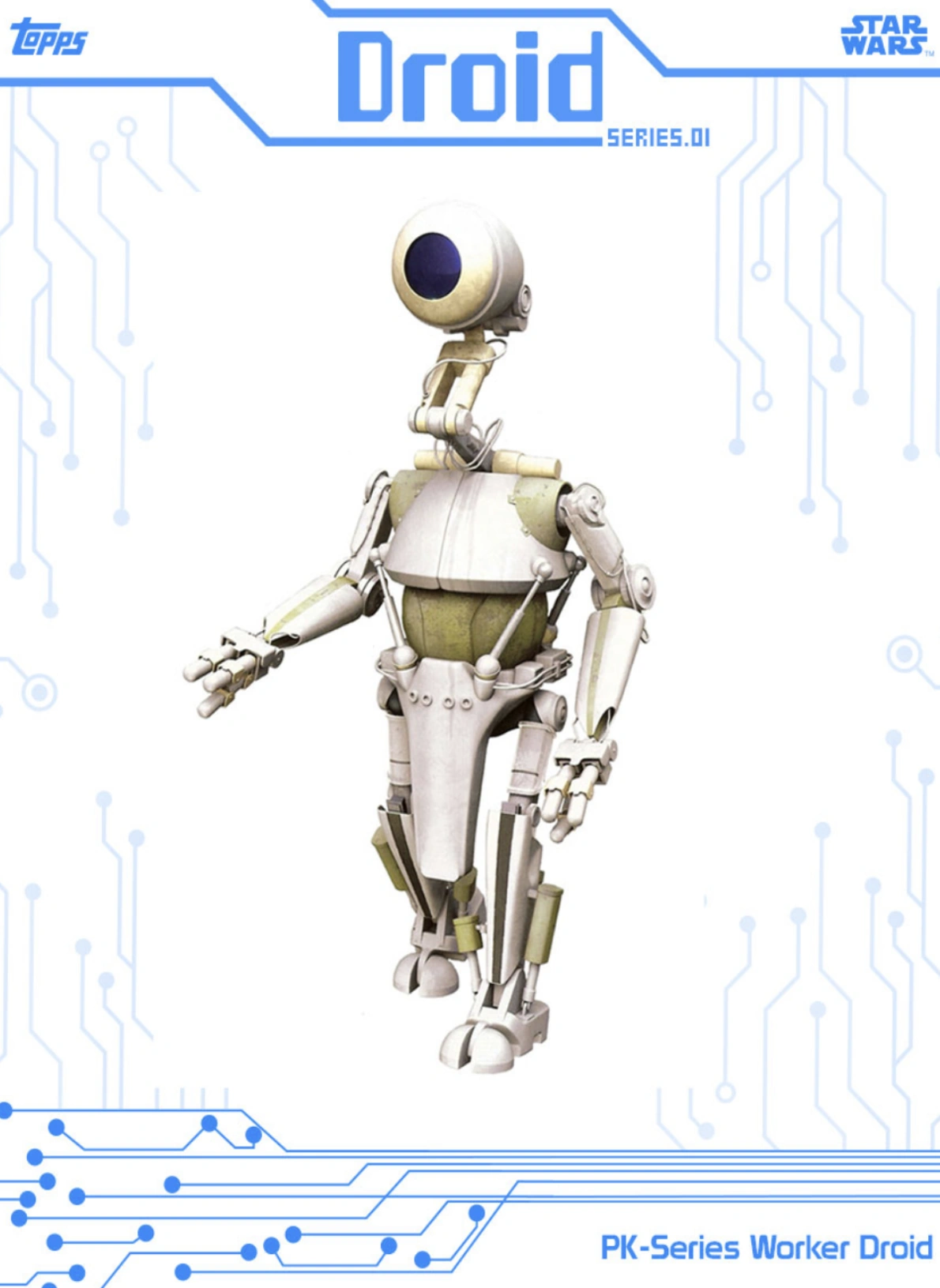 PK-Series Worker Droid - Droids Series 1 | Star Wars: Card Trader Wiki ...