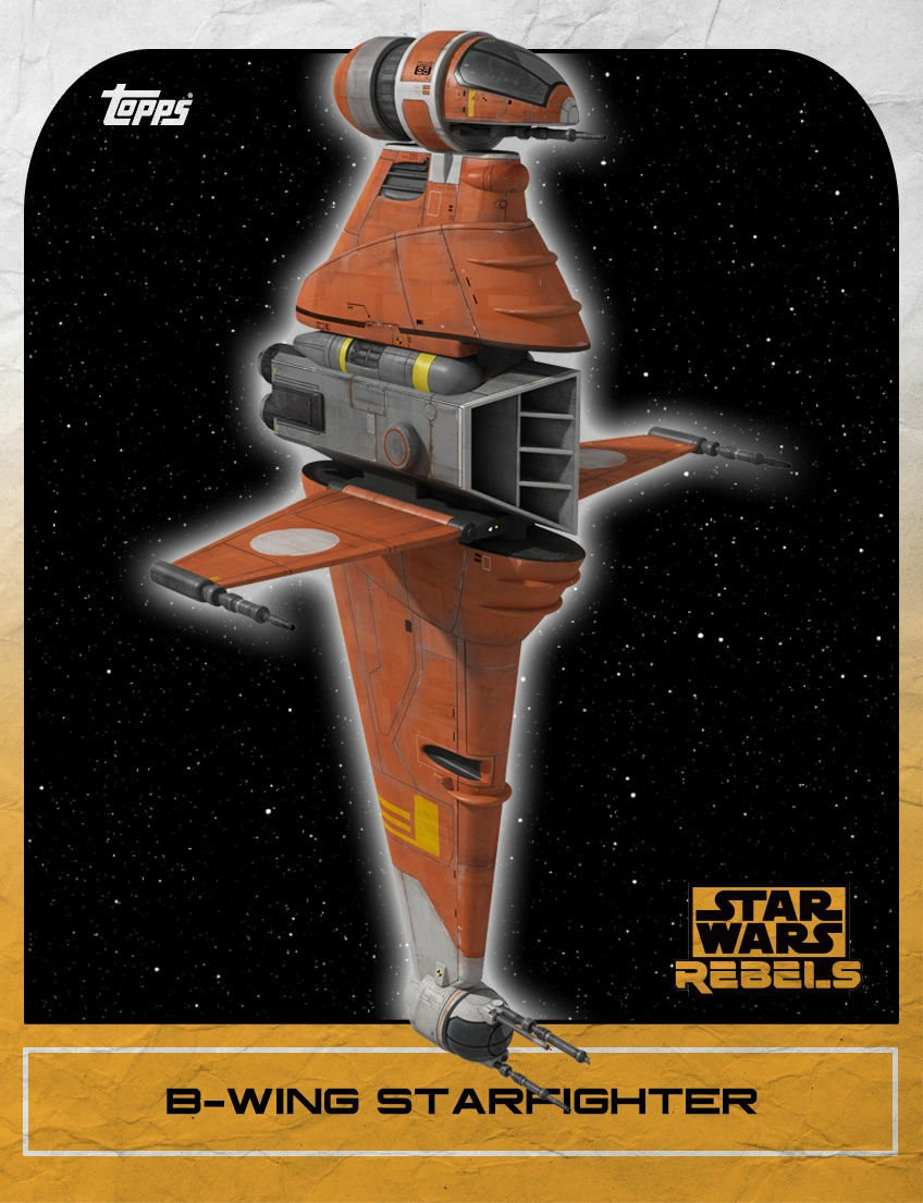 B-wing Starfighter - Star Wars Rebels: Retro | Star Wars: Card Trader ...