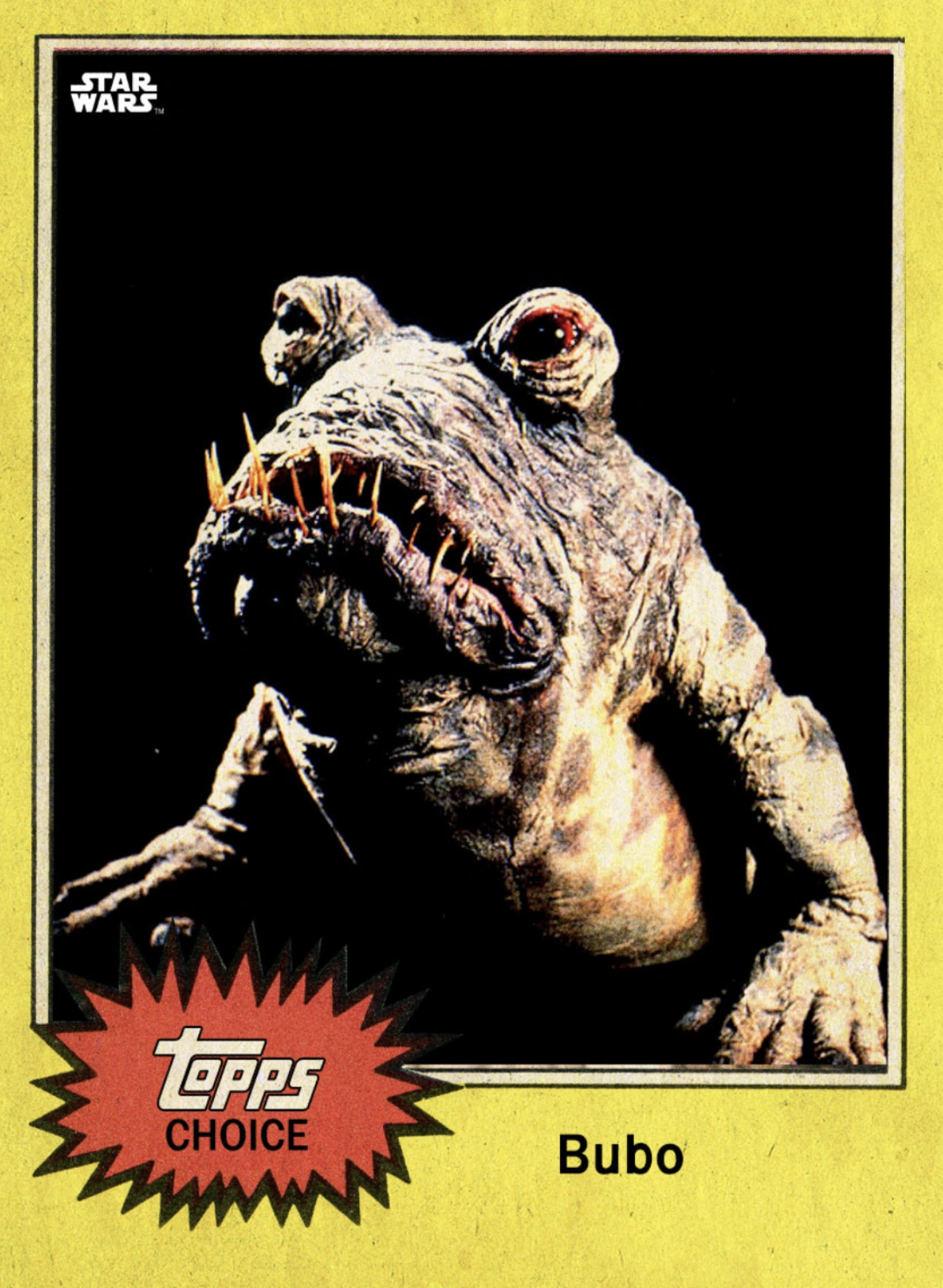 Bubo - Topps Choice 2 | Star Wars: Card Trader Wiki | Fandom