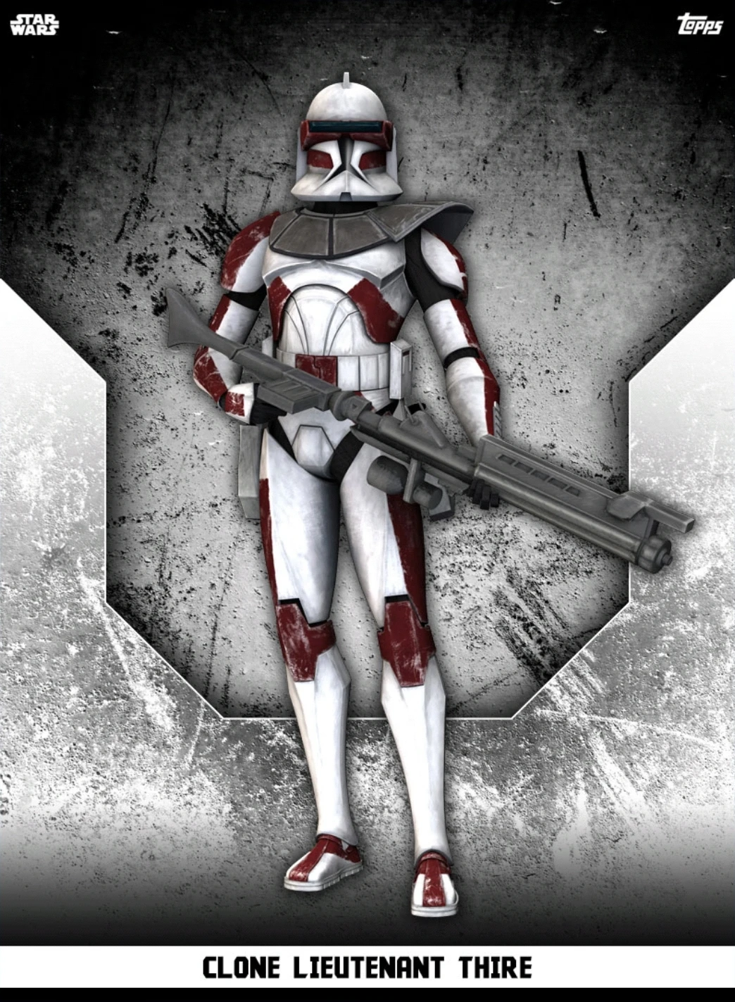 Clone Lieutenant Thire - Rank & File | Star Wars: Card Trader Wiki | Fandom