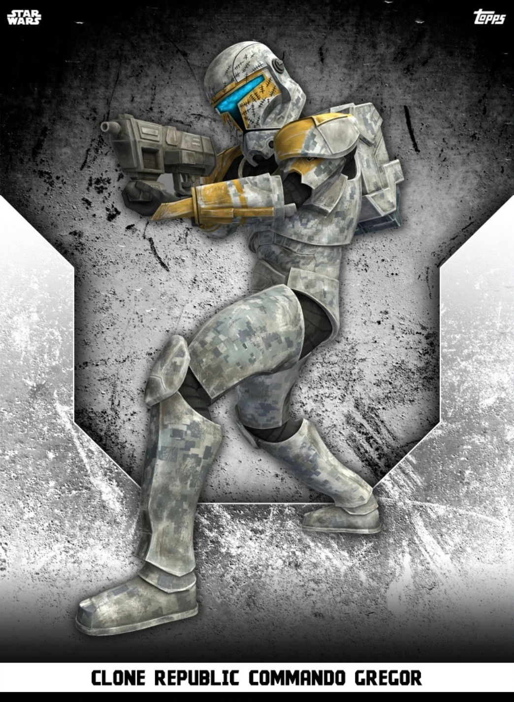 Clone Republic Commando Gregor - Rank & File | Star Wars: Card Trader ...