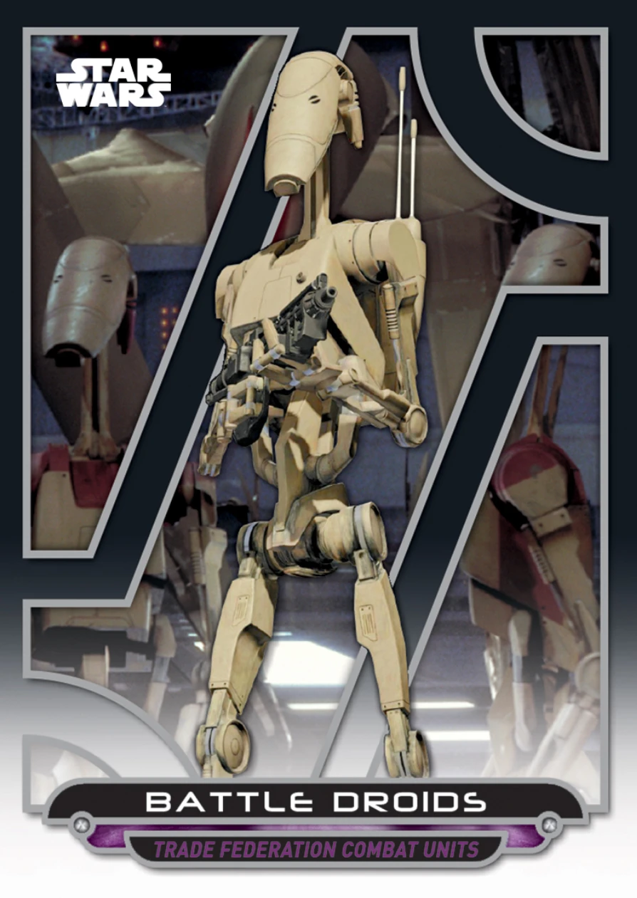 Battle Droids - TPM-16 - Galactic Files 2016 | Star Wars: Card Trader ...
