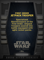 First Order Jetpack Trooper - 2020 Base Series | Star Wars: Card Trader ...