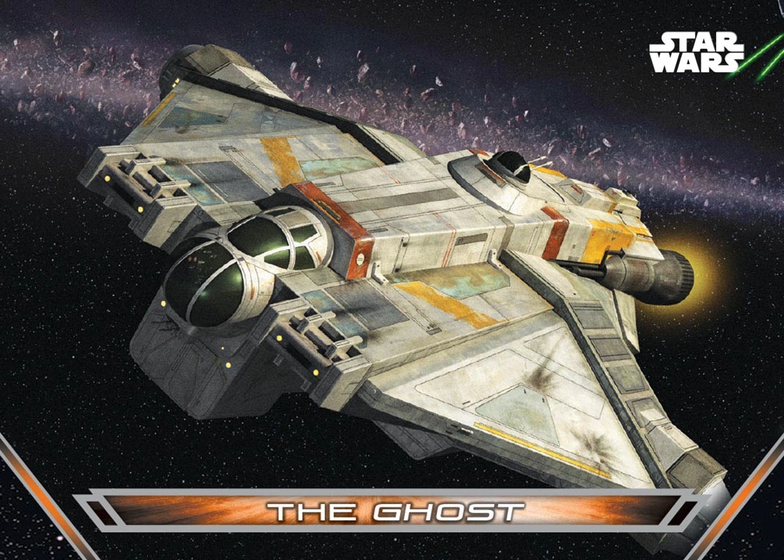 The Ghost - V-6 - Galactic Files 2016 | Star Wars: Card Trader Wiki ...