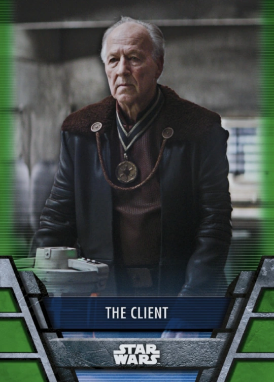 The Client - Star Wars Holocron Series - Wave 3 | Star Wars: Card ...