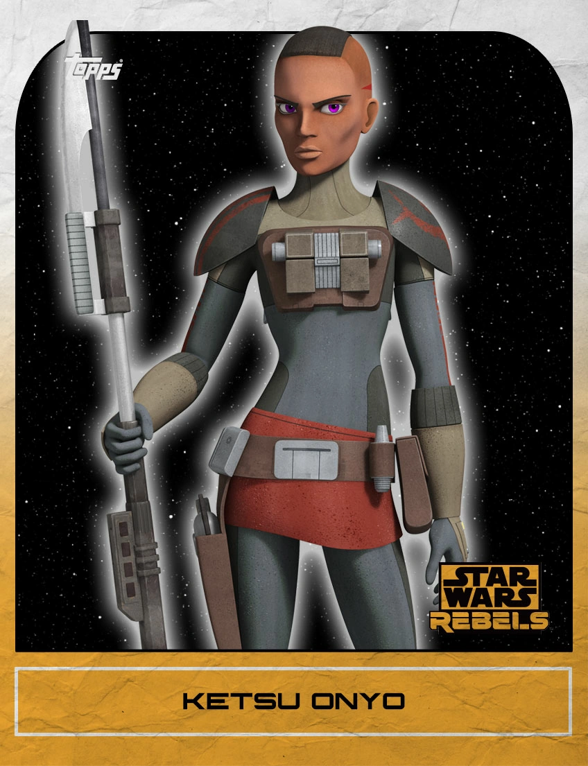 Ketsu Onyo - Star Wars Rebels: Retro | Star Wars: Card Trader Wiki | Fandom
