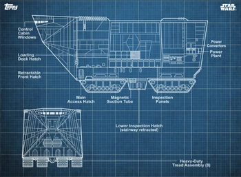 Sandcrawler - Blueprints | Star Wars: Card Trader Wiki | Fandom