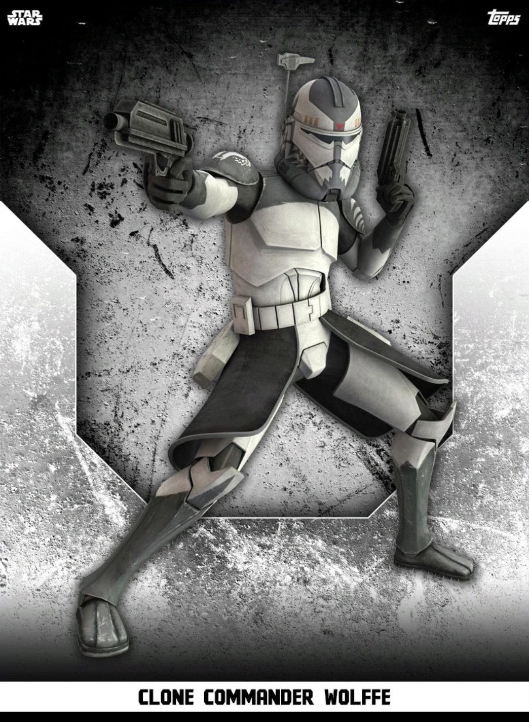 Clone Commander Wolffe - Rank & File | Star Wars: Card Trader Wiki | Fandom