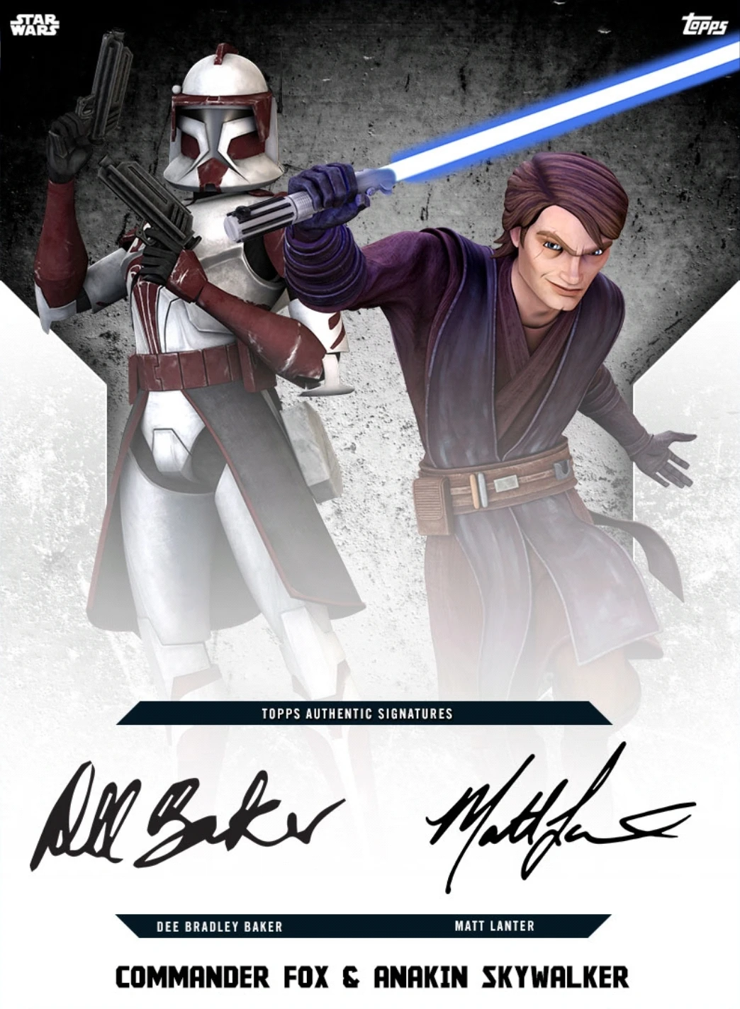 Commander Fox & Anakin Skywalker - Rank & File | Star Wars: Card Trader ...