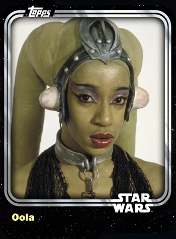 Oola - Twi'lek Dancer - Base Series 1 | Star Wars: Card Trader Wiki ...