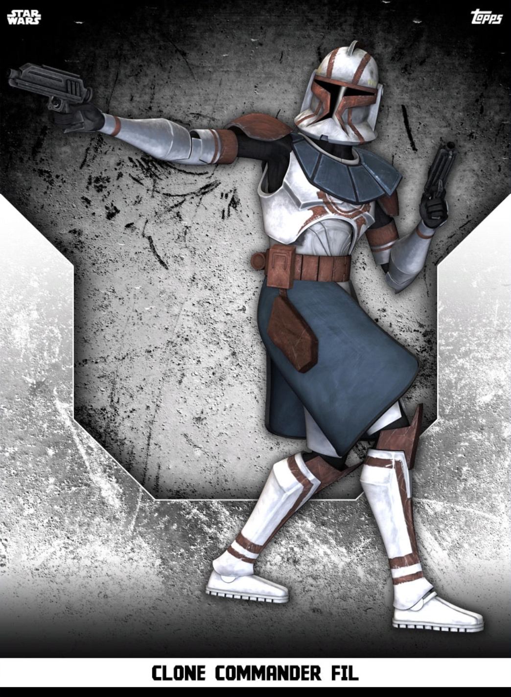 Clone Commander Fil - Rank & File | Star Wars: Card Trader Wiki | Fandom