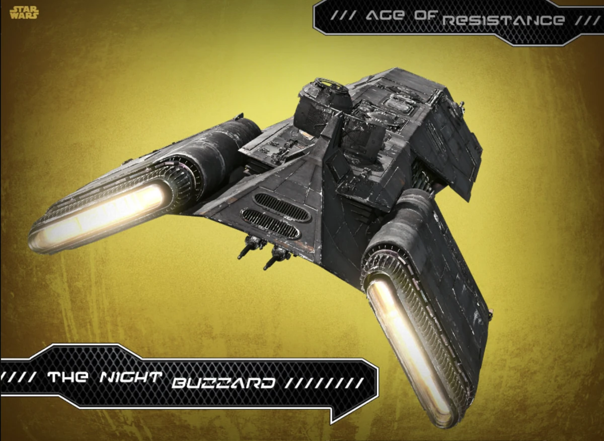 The Night Buzzard - Ships & Vehicles: Age of Resistance | Star Wars ...