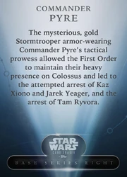 Commander Pyre - 2021 Base | Star Wars: Card Trader Wiki | Fandom