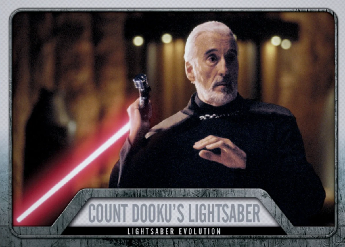 Evolution Lightsaber - Count Dooku | Star Wars: Card Trader Wiki | Fandom