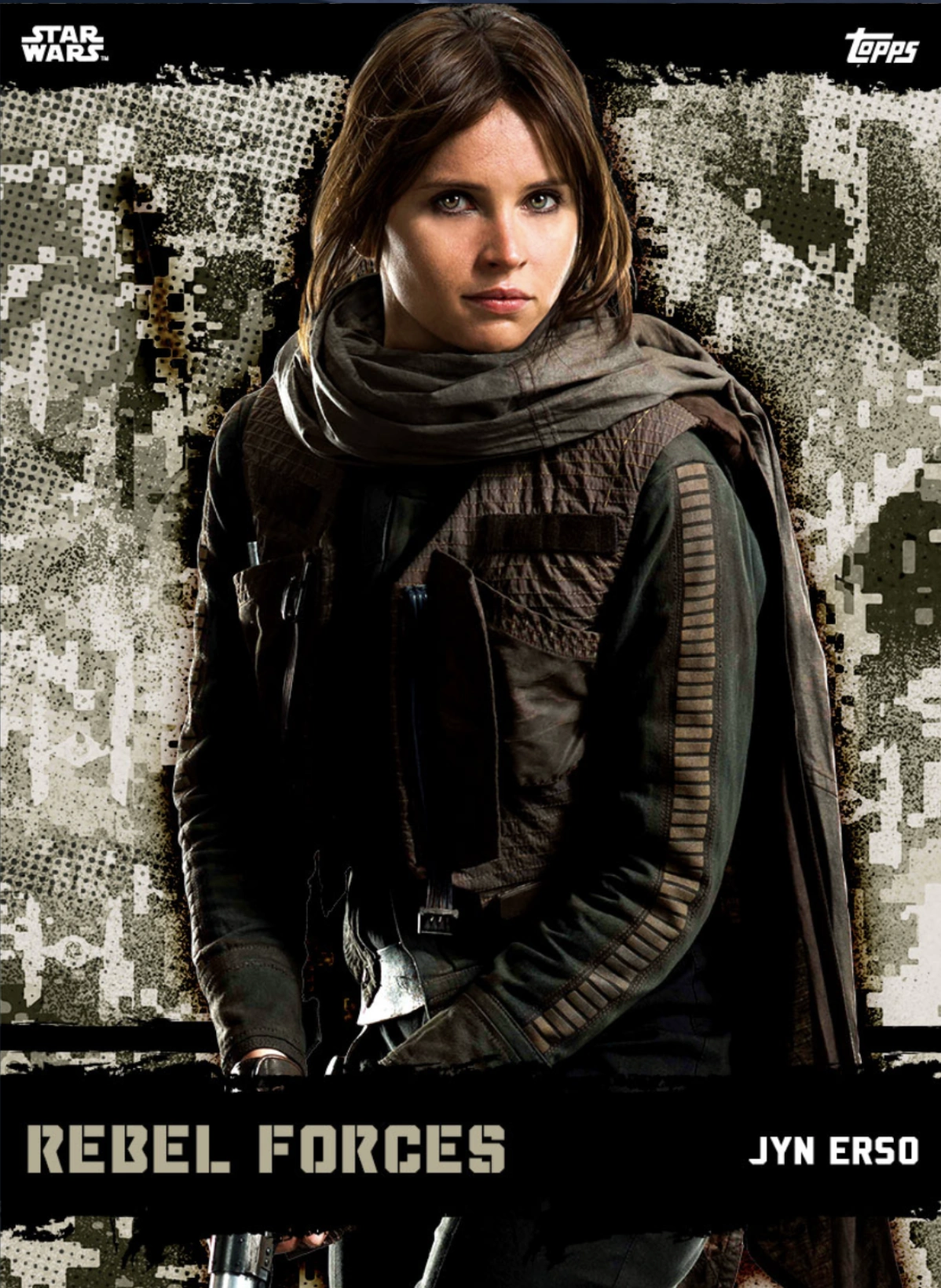 Jyn Erso - Star Wars: Rogue One - Rebel Forces | Star Wars: Card Trader Wiki | Fandom