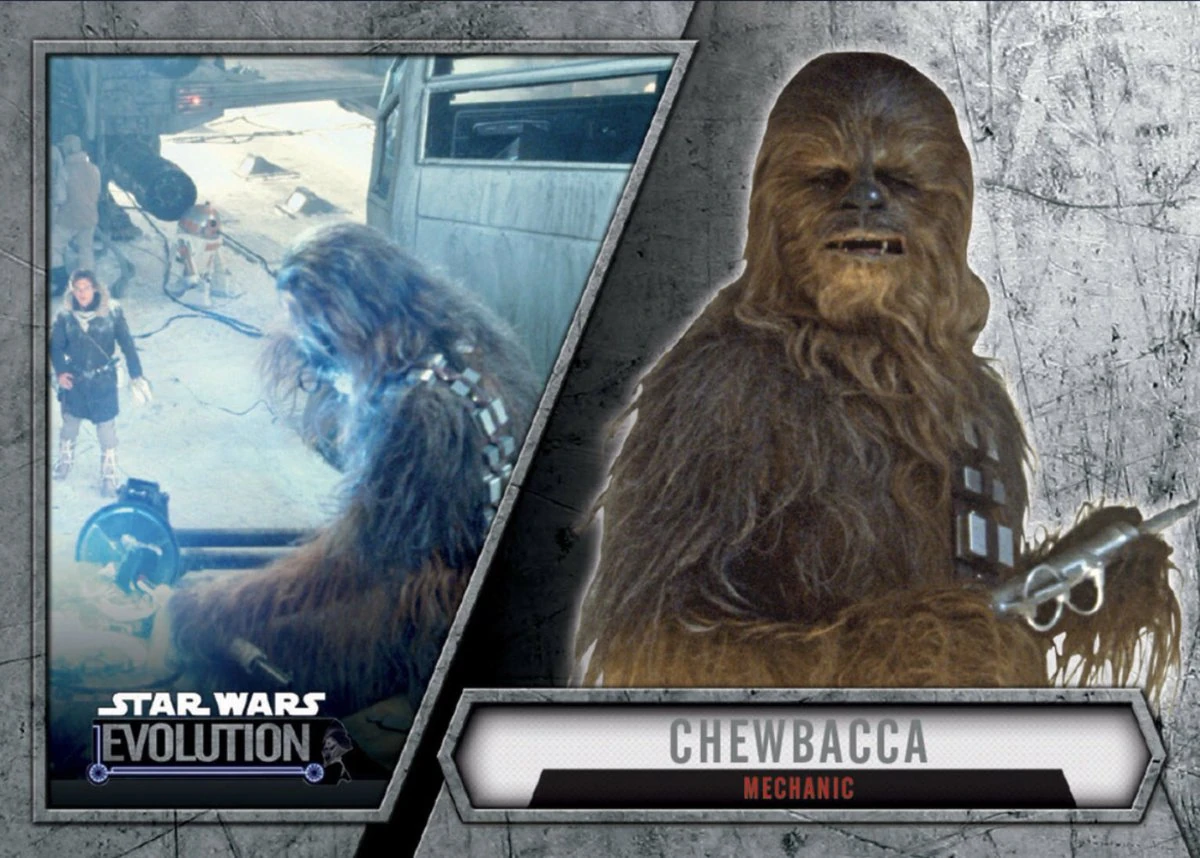 Chewbacca - Mechanic - Evolution | Star Wars: Card Trader Wiki | Fandom