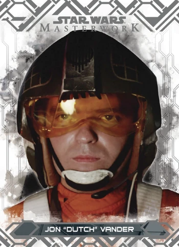 Jon "Dutch" Vander - Masterwork Selects - Base | Star Wars: Card Trader ...