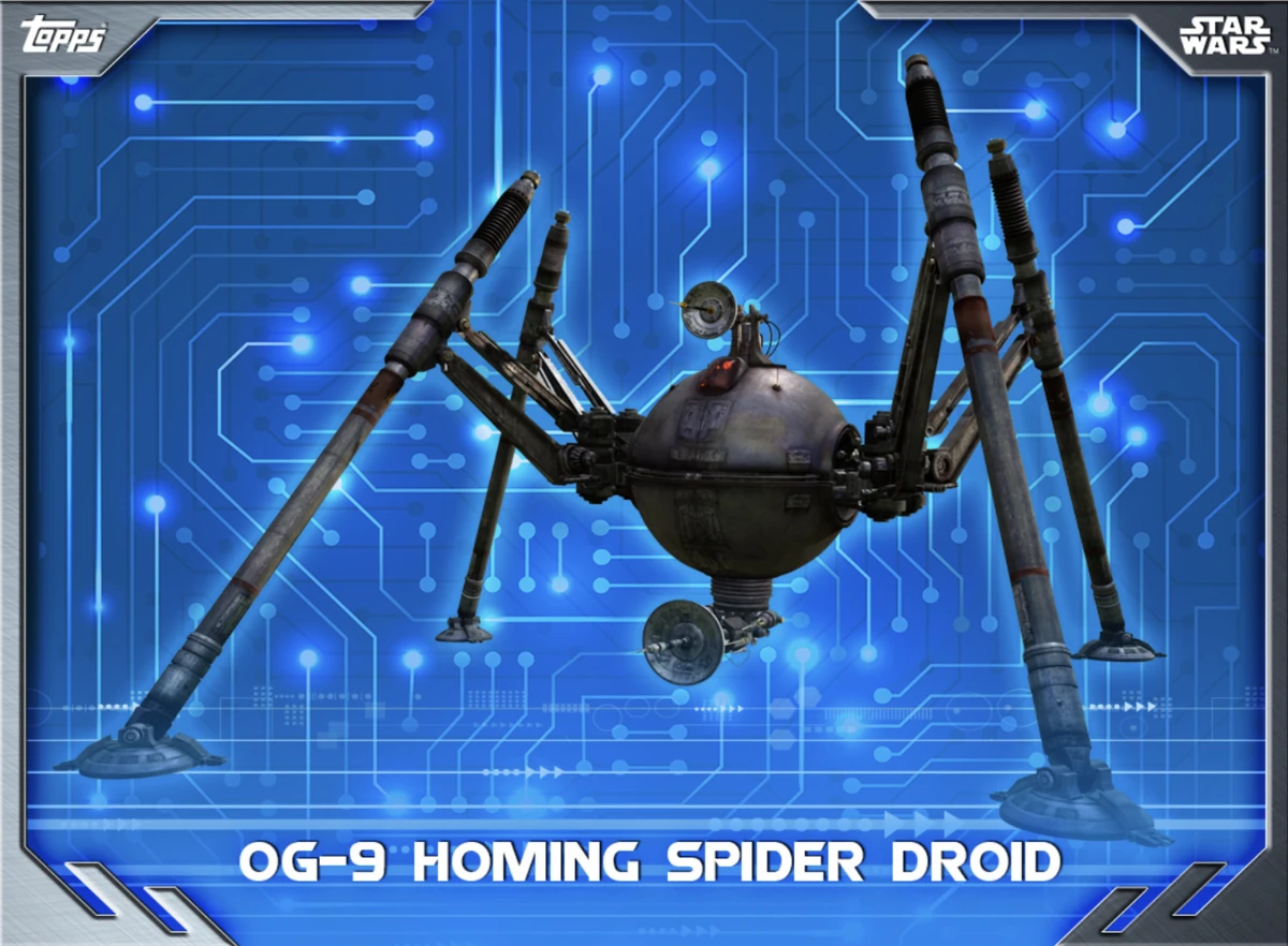 OG-9 Homing Spider Droid - Droid Series | Star Wars: Card Trader Wiki ...