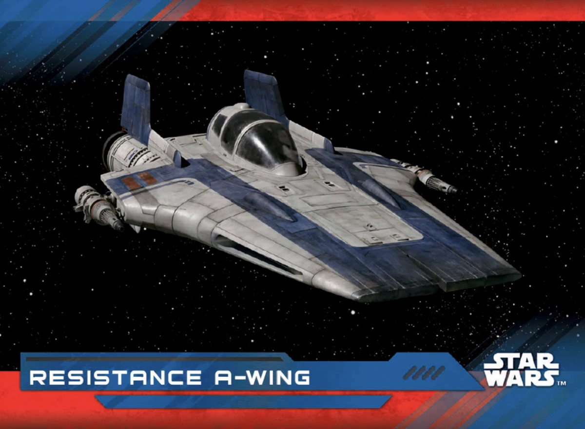 Resistance A-Wing - Star Wars: The Last Jedi - Physical Base - Vehicles ...