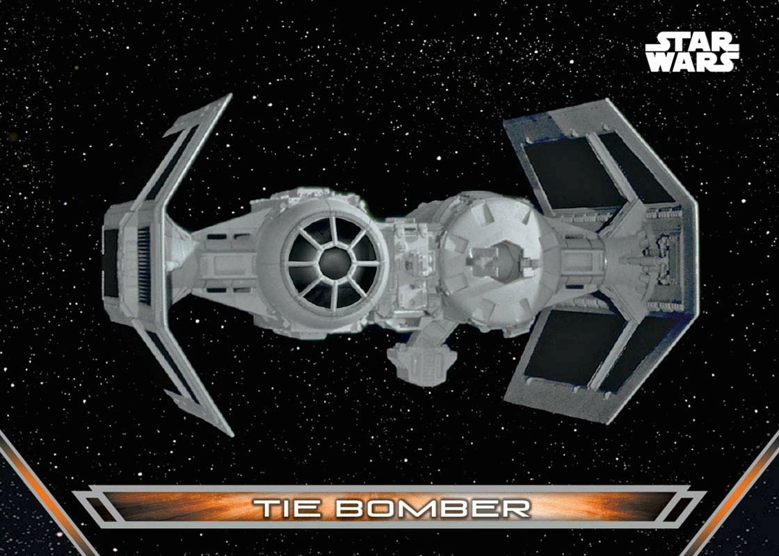 TIE Bomber - V-19 - Galactic Files 2016 | Star Wars: Card Trader Wiki | Fandom