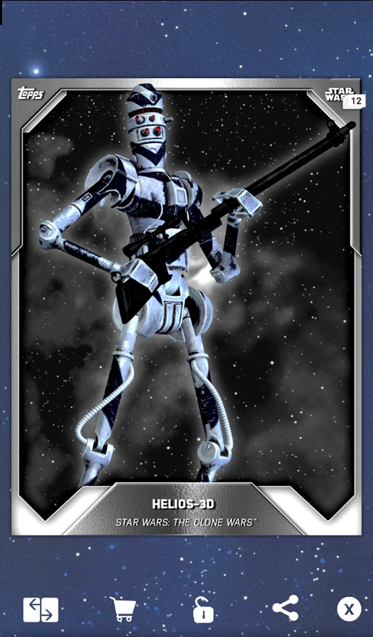HELIOS-3D - Base Series 3 | Star Wars: Card Trader Wiki | Fandom