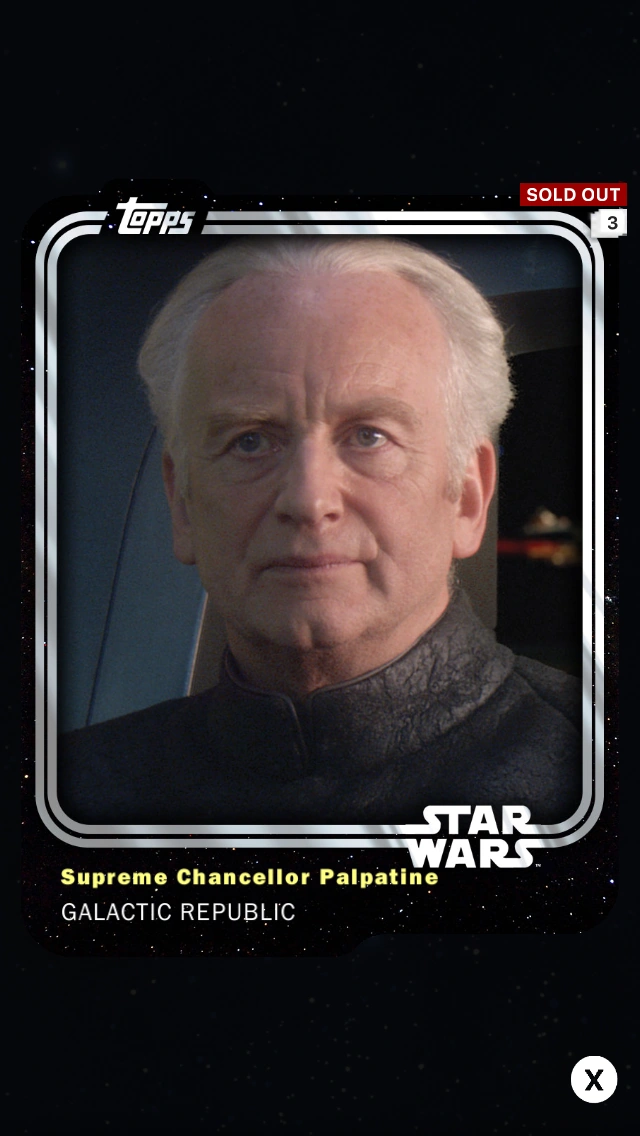 Supreme Chancellor Palpatine - Galactic Republic - Base Series 1 | Star ...