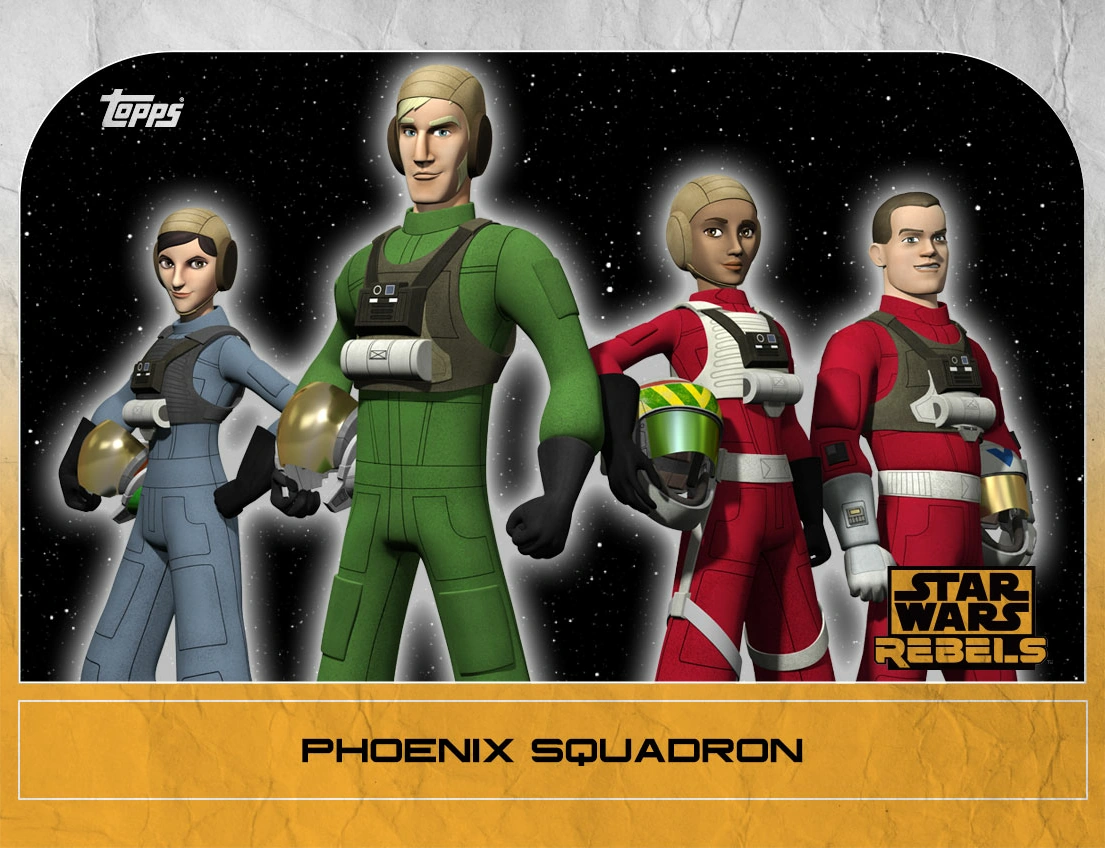 Phoenix Squadron - Star Wars Rebels: Retro | Star Wars: Card Trader ...