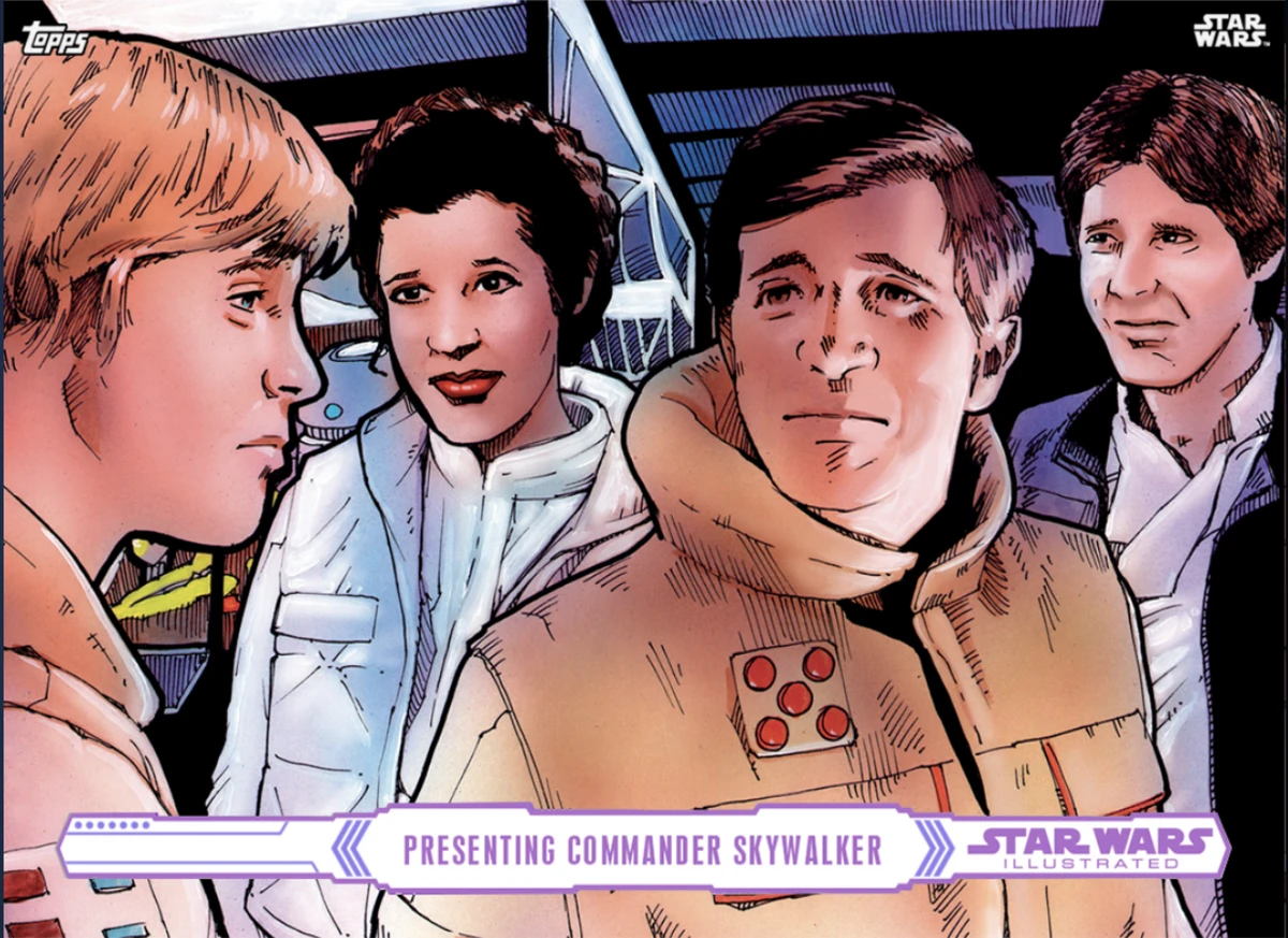 Presenting Commander Skywalker - Empire Illustrated | Star Wars: Card ...