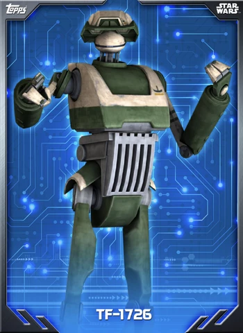 TF-1726 - Droid Series | Star Wars: Card Trader Wiki | Fandom
